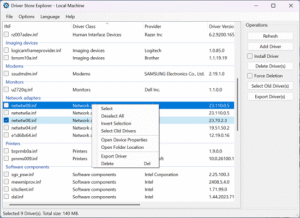 Portable DriverStore Explorer 0.12.95 - FileCatchers